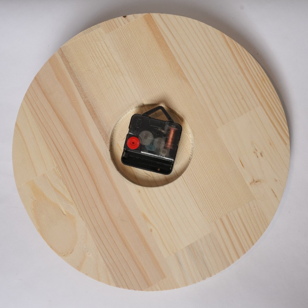 Ceas Perete Handmade „El & Ea” din Lemn de Brad si Rasina Epoxidica ...