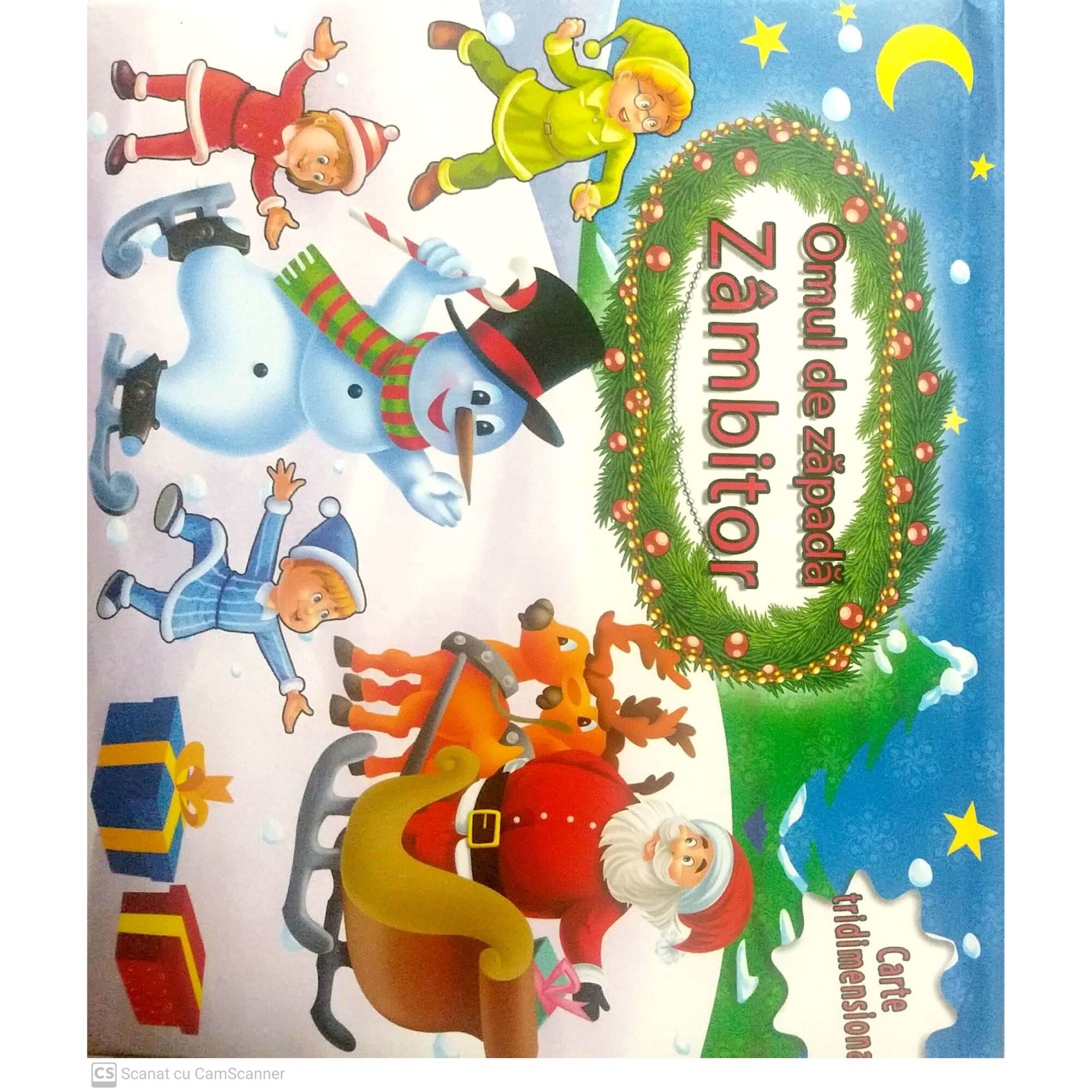 Omul de zapada zambitor - carte tridimensionala - eMAG.ro