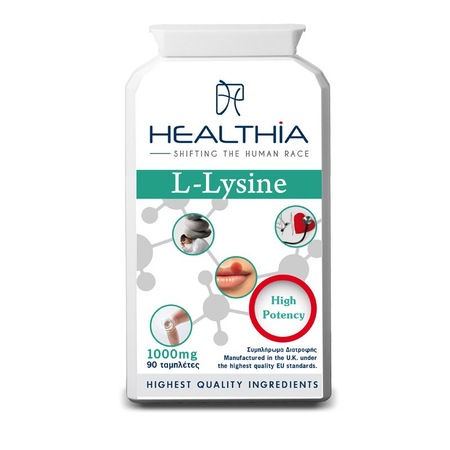 90 Tablete cu aminoacid Lizina, Healthia, 1000mg - eMAG.ro