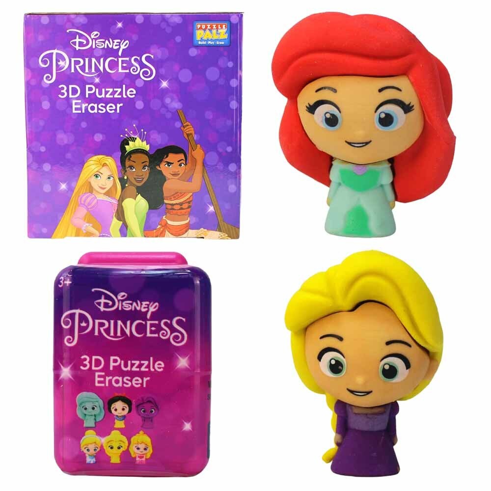 Figura de sters puzzle printesa Disney 3D - 5 cm - eMAG.ro