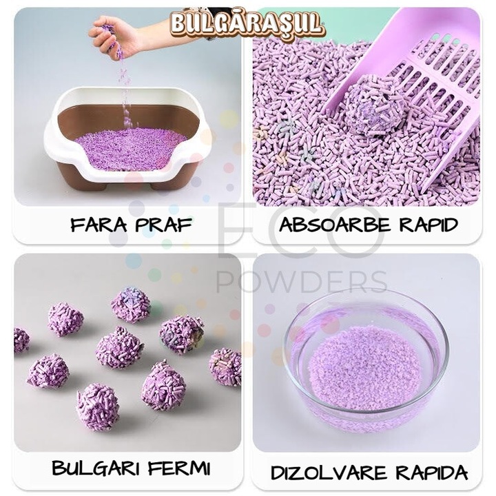 Asternut igenic pentru pisici tofu, natural 8L - eMAG.ro