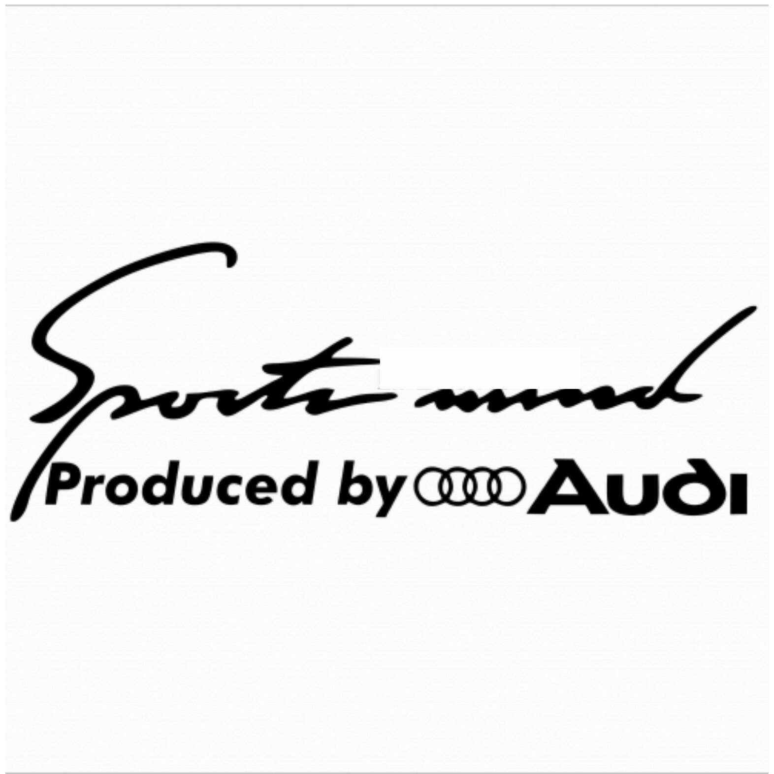 Sticker Auto Sports Mind Audi model 2 Negru 20 x 8 cm - eMAG.ro