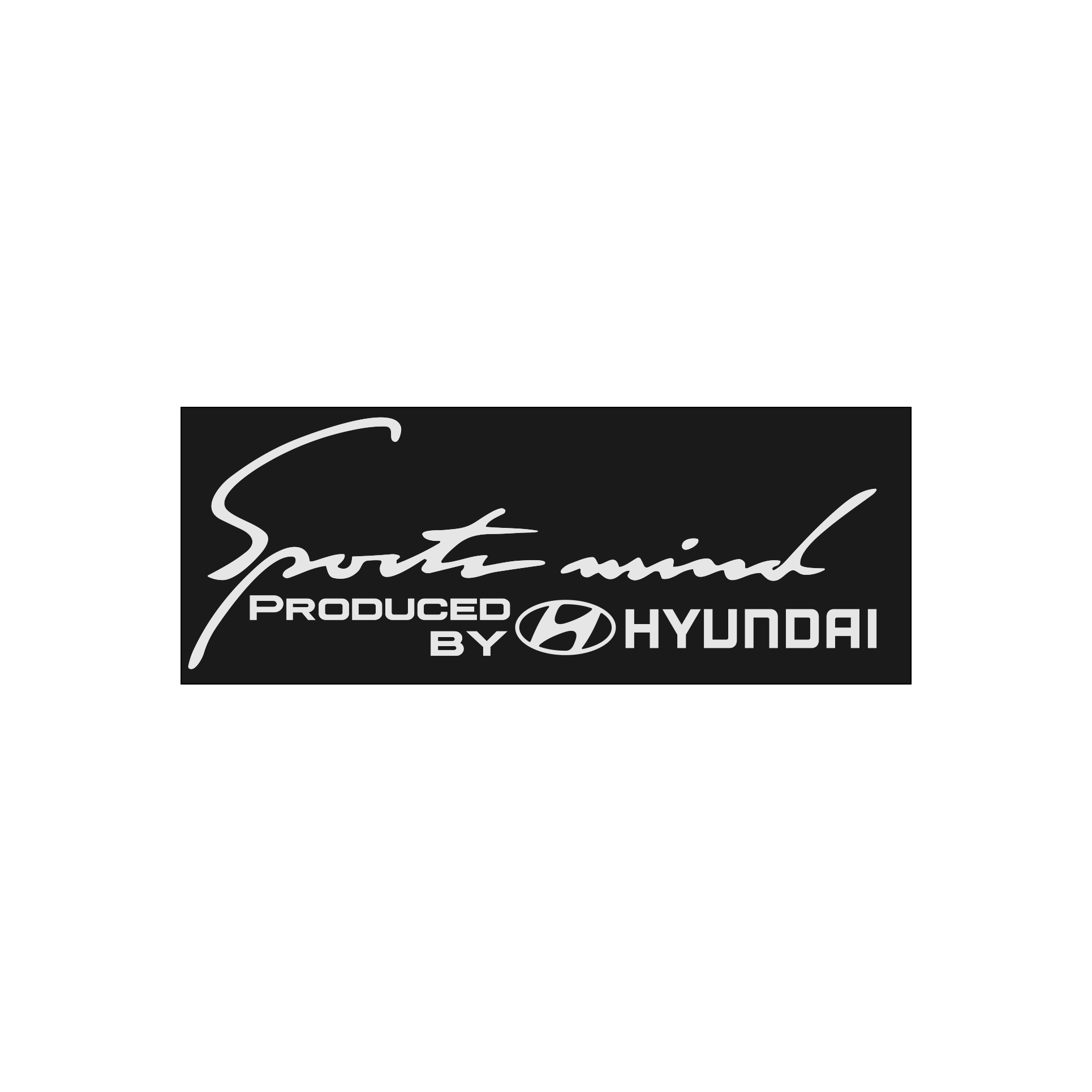 Sticker Auto Sports Mind Hyundai Alb 20 x 8 cm - eMAG.ro