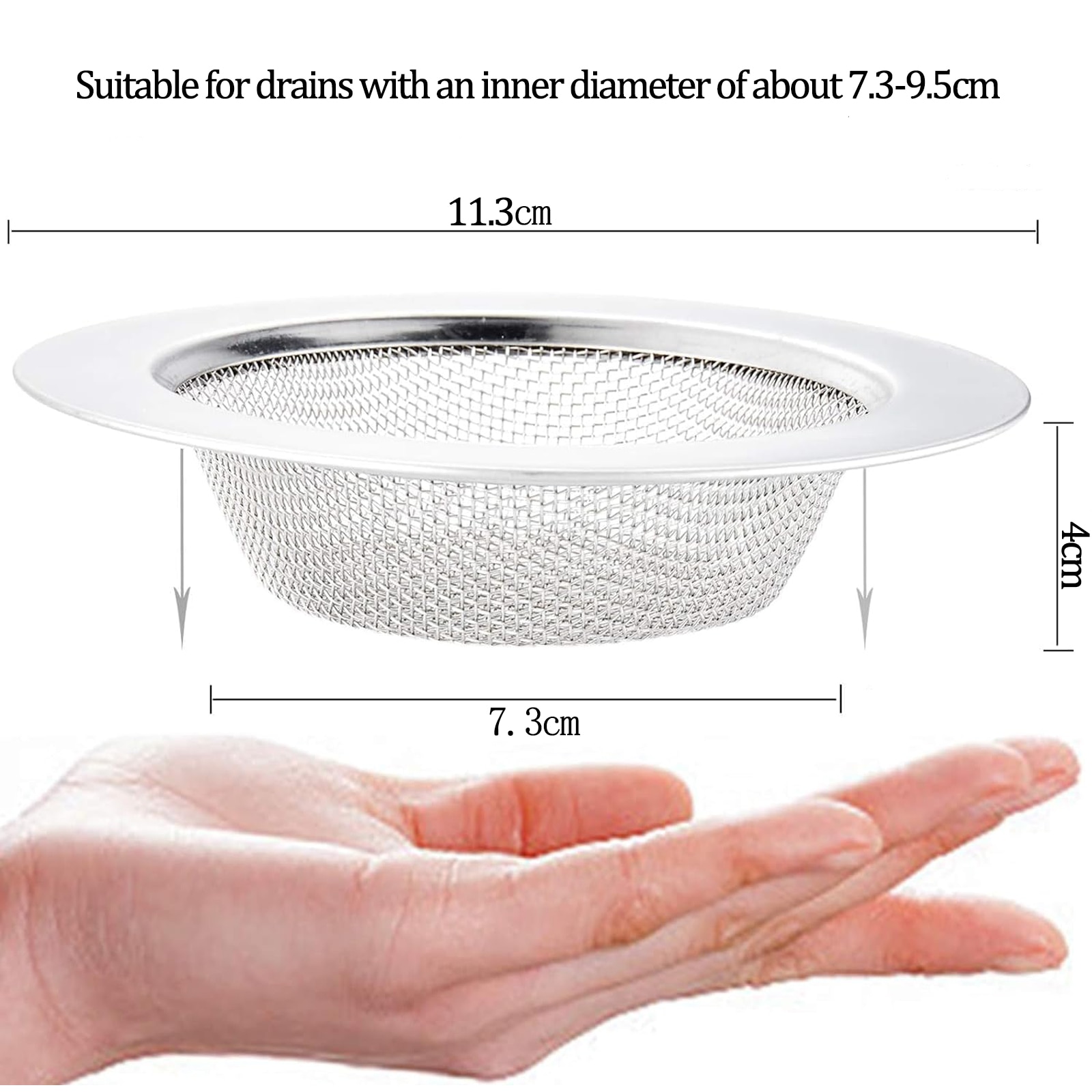 Set 2 site chiuveta pentru protectie scurgere din otel inoxidabil ...