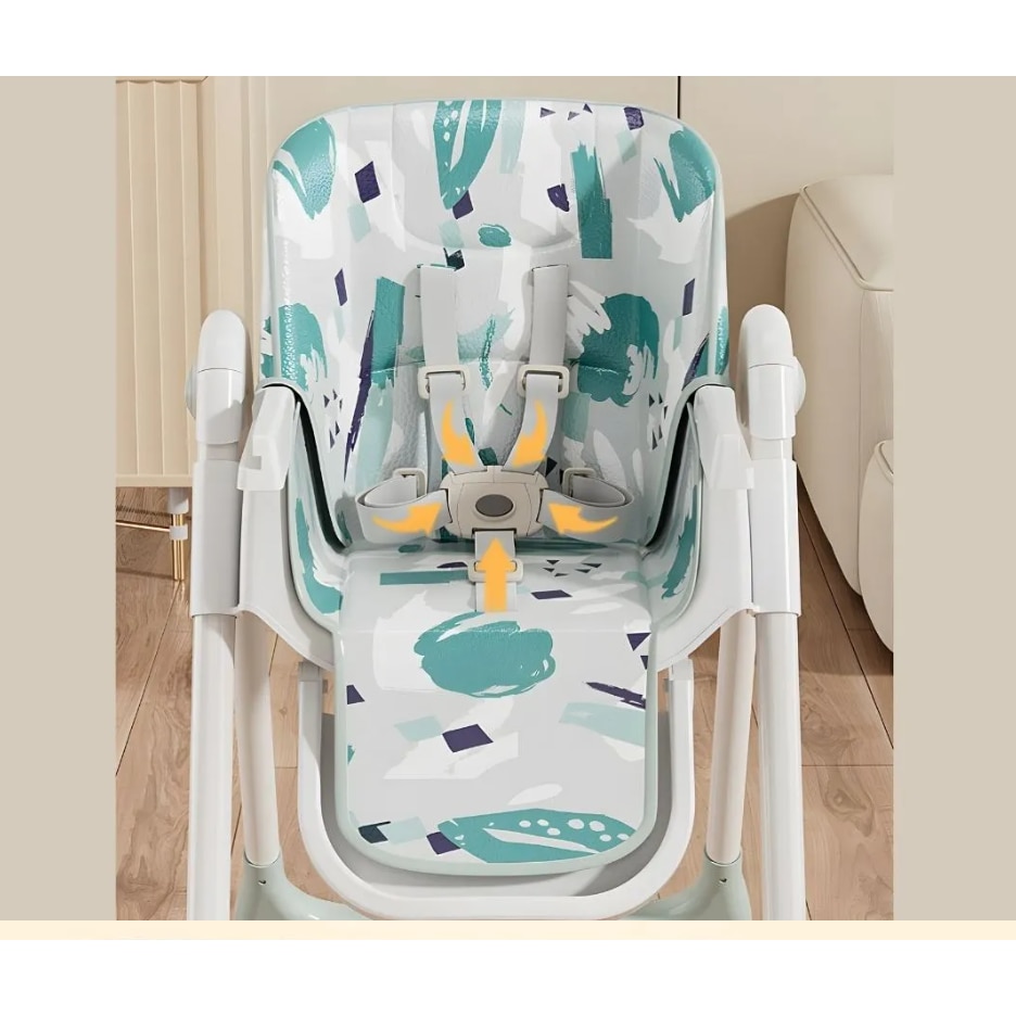 Scaun de masa bebe, At Performance, Pliabil, Inaltime ajustabila 5 ...