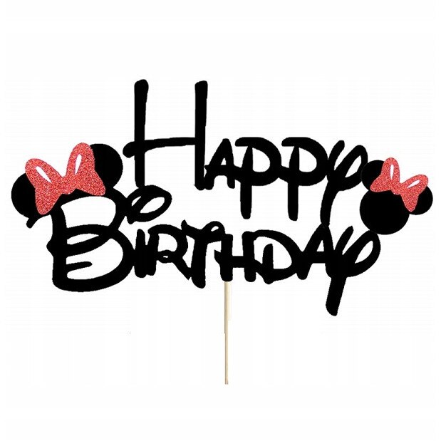 Topper pentru tort, 23 x 20, Negru - eMAG.ro