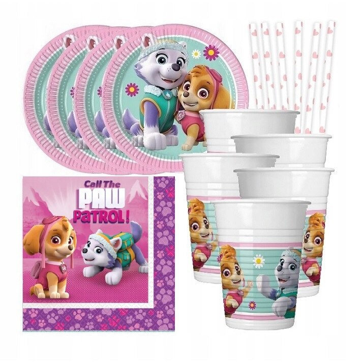 Set farfurii si pahare PAW PAW PATROL 36 buc - eMAG.ro
