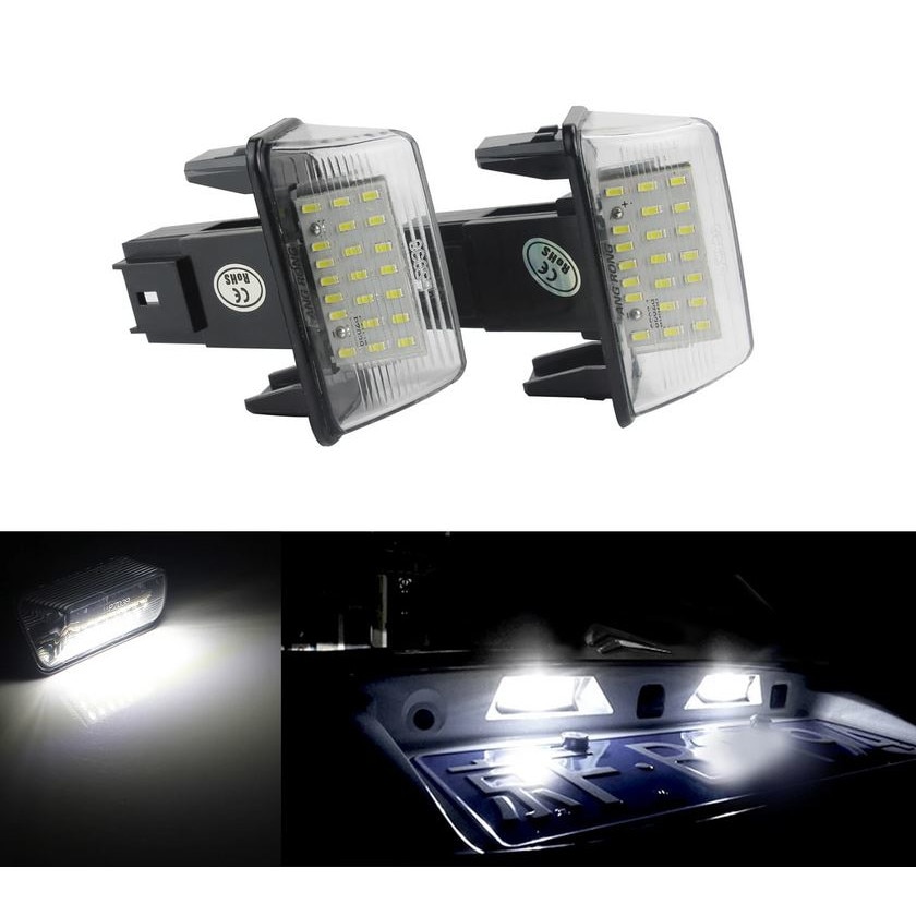 Set 2 lampi numar Ventoo®, cu LED fara eroare de bec ars, canbus ...