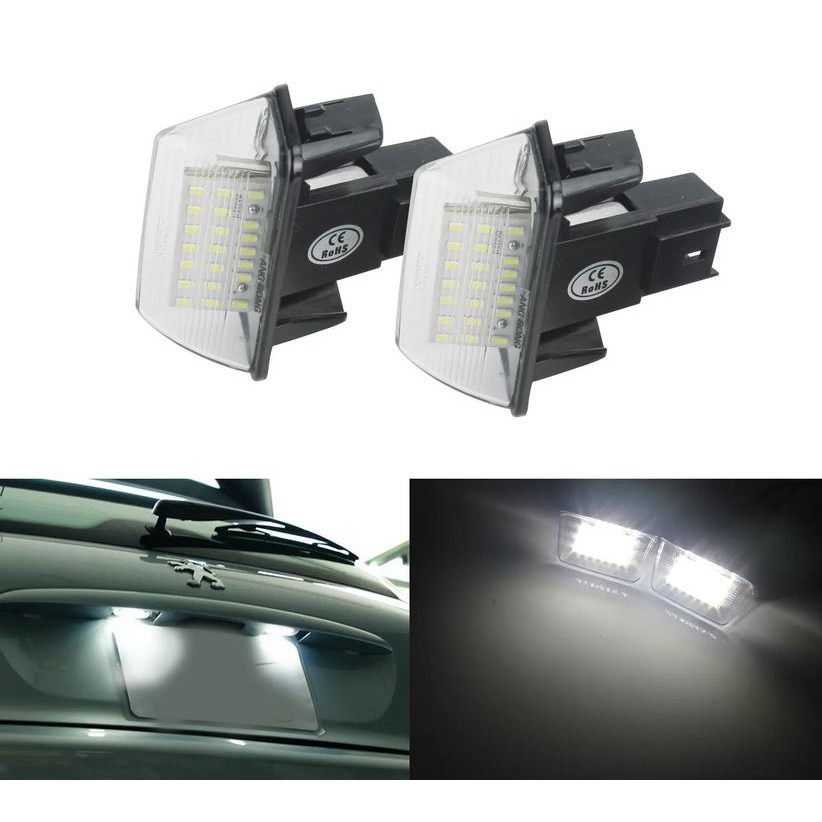 Set 2 lampi numar Ventoo®, cu LED fara eroare de bec ars, canbus ...