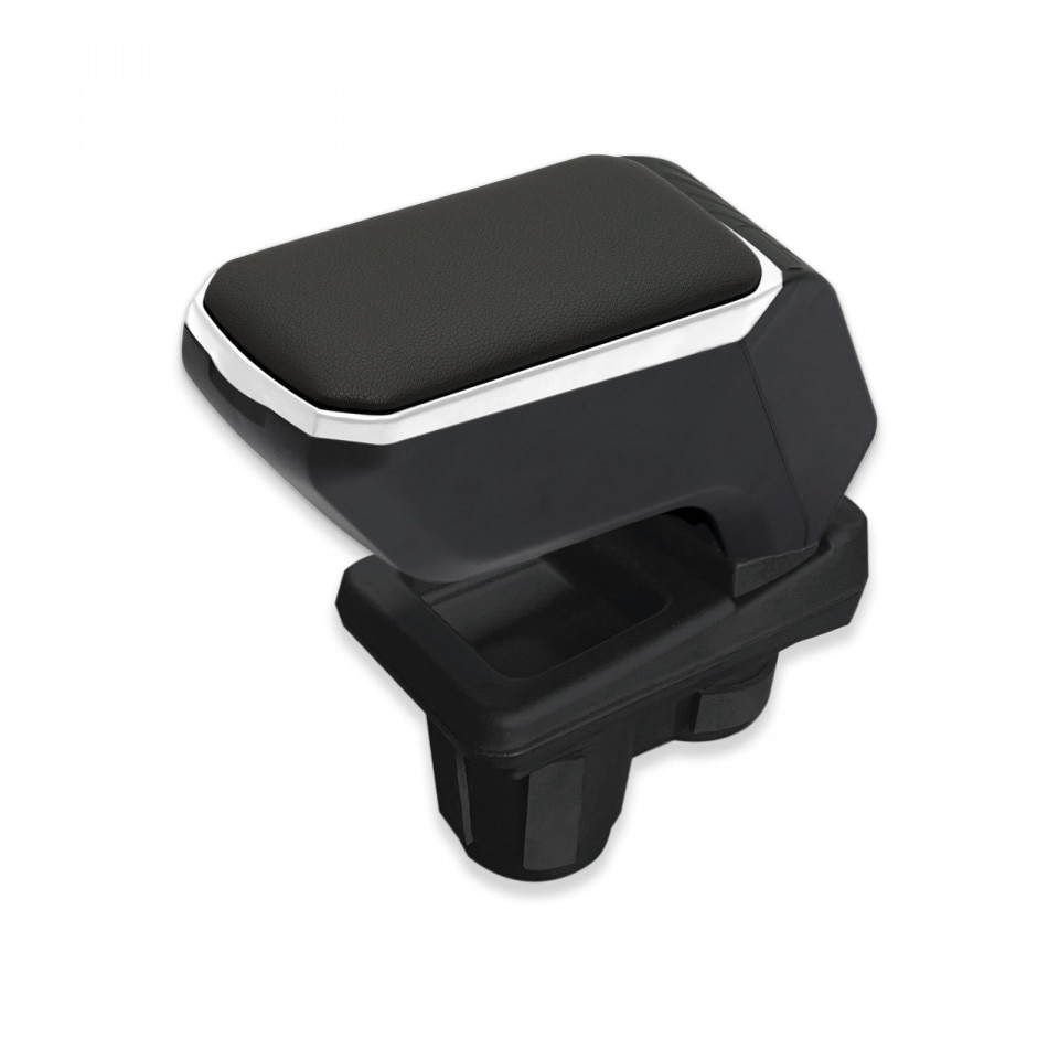 Cotiera auto compatibila cu Dacia Duster II 2018-Prezent, negru cu gri ...