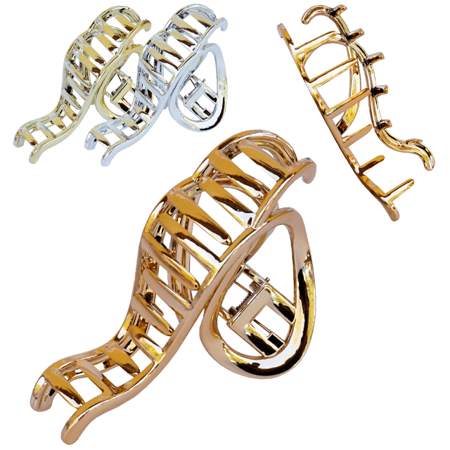 Cleste pentru par mare beauty 12 buc - eMAG.ro