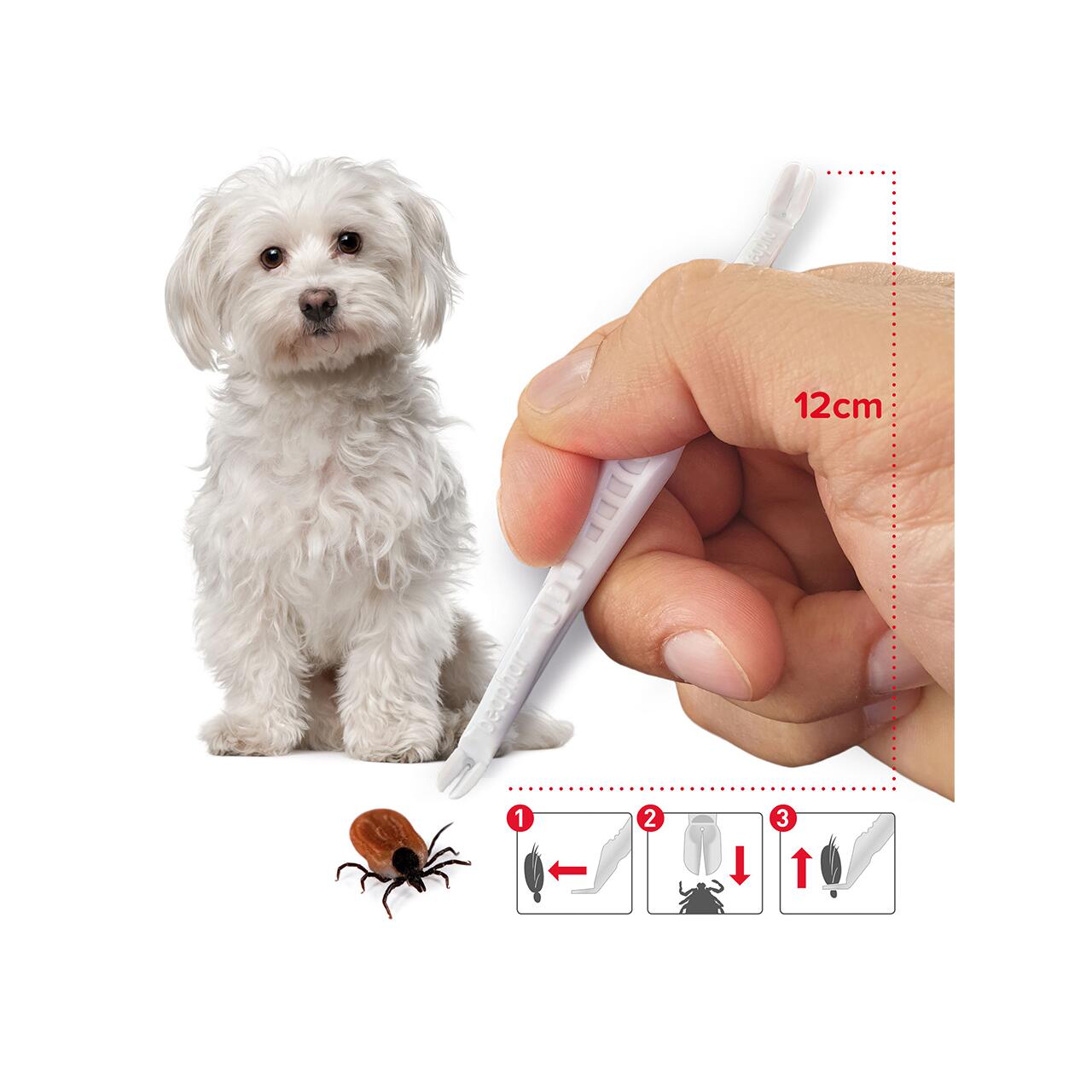 Penseta anti capuse pentru caini si pisici - eMAG.ro