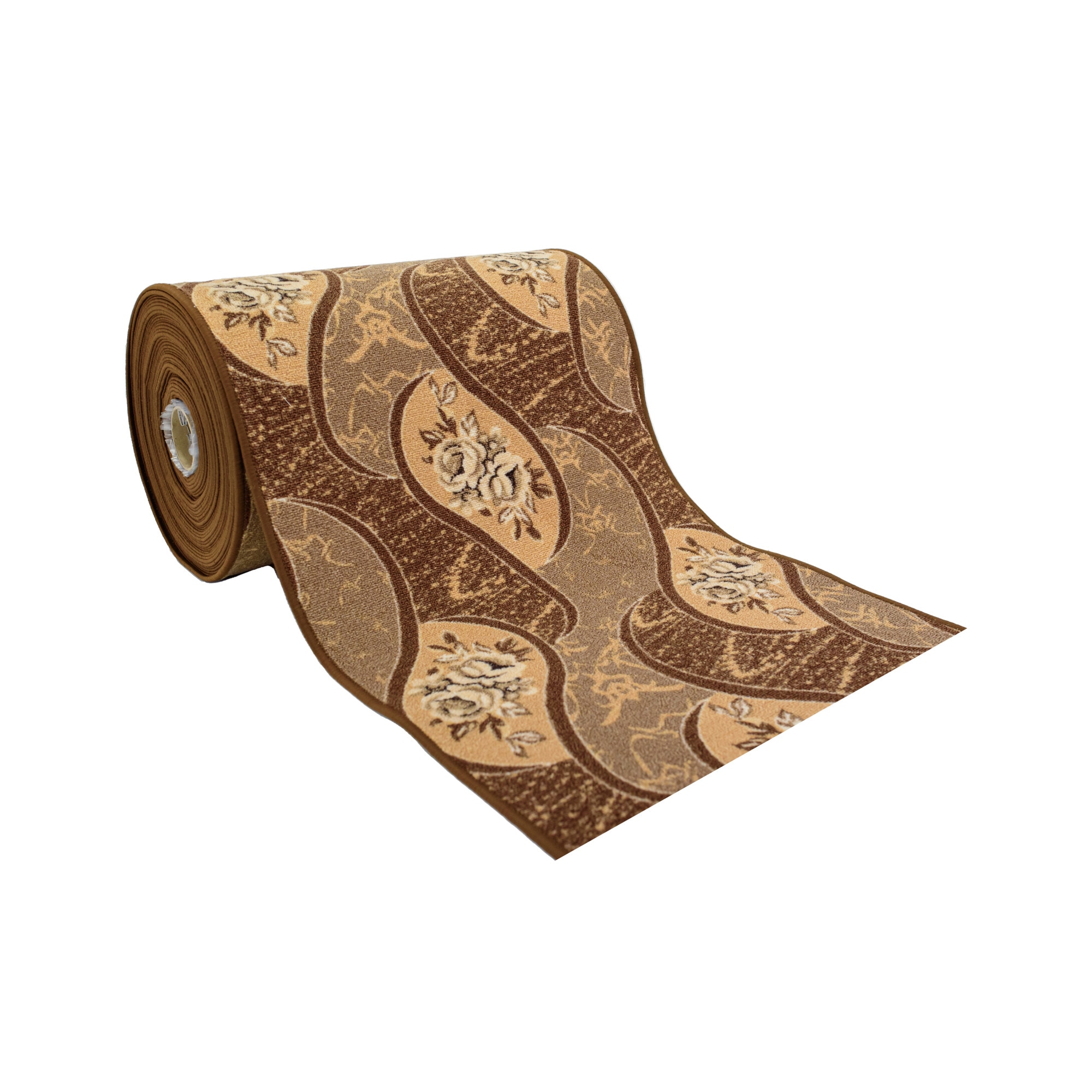 Traversa Antiderapanta Flori Maro, 60x100 cm, 1200 g/mp, Polipropilena ...