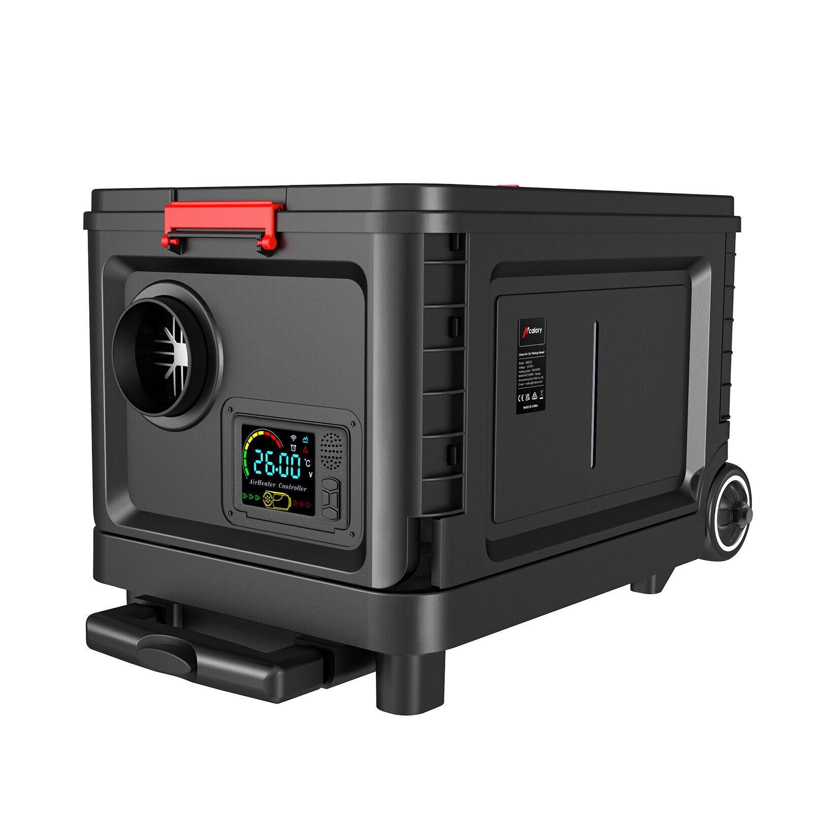 Incalzitor auto diesel, 12V, 5KW, Ajustabil, Telecomanda, Negru - eMAG.ro