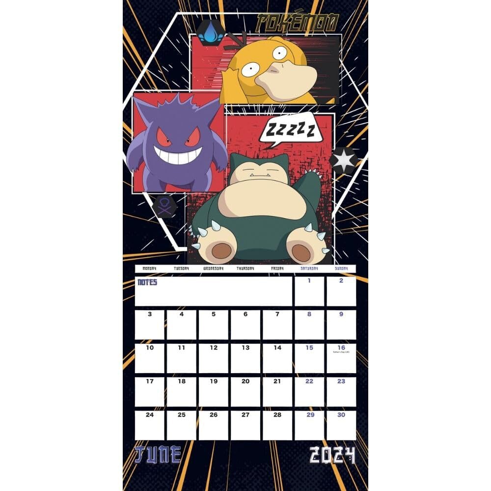 Calendar Square 2024 30x30 Pokemon - eMAG.ro