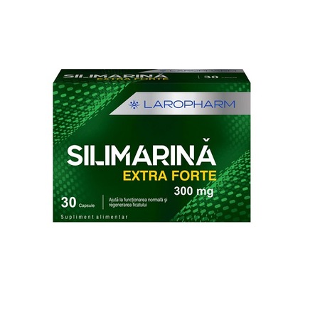 Supliment alimentar Silimarina extra forte 300mg, 30 capsule, Laropharm ...