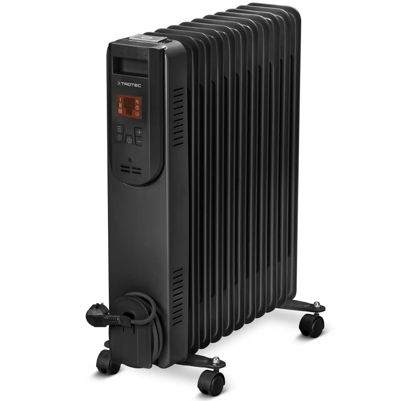 Radiator electric pe ulei TRH 25E, telecomanda, display LED, 2500W ...