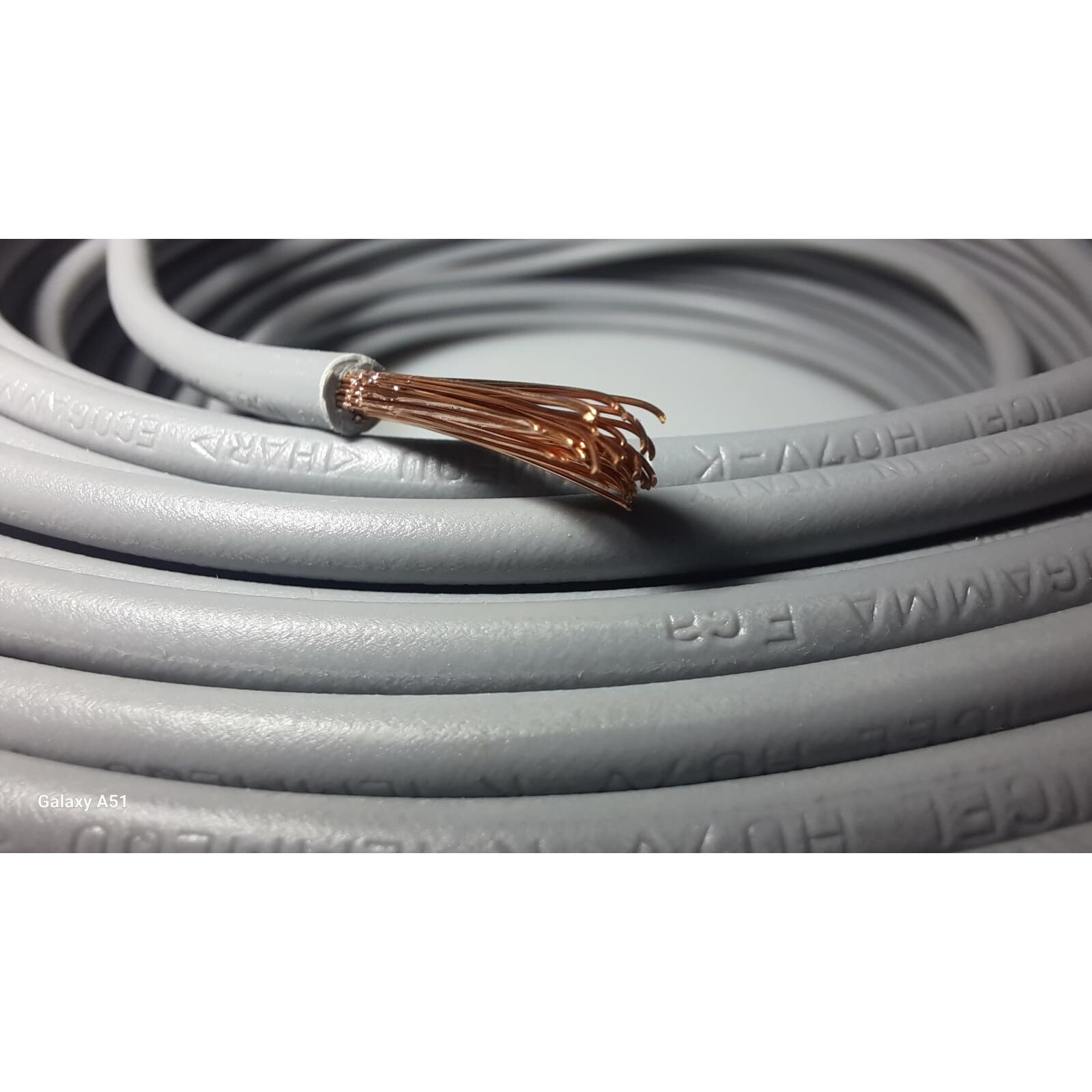 Conductor electric flexibil 4mm² monofilar litat izolatie din PVC ...