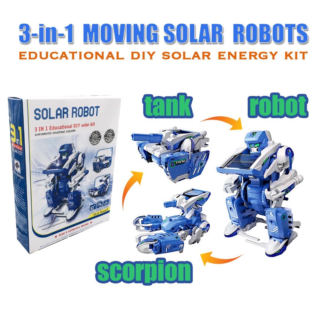 Конструктор - Соларен робот 3 в 1 - eMAG.bg