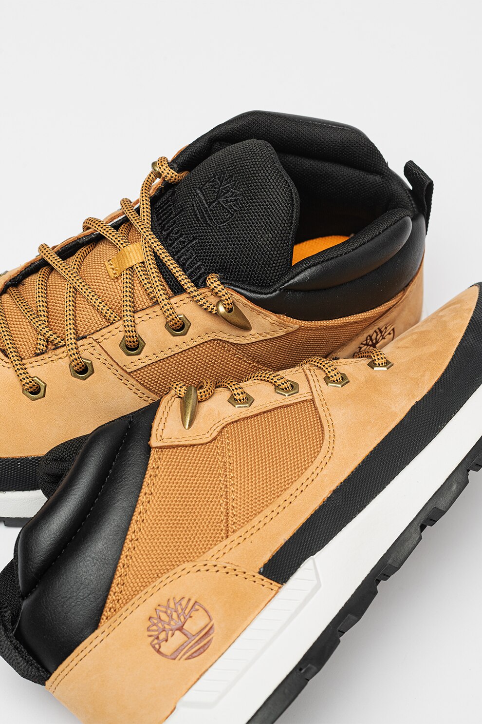 Timberland, Pantofi pentru trekking Sprint Trekker, Negru, Maro camel ...
