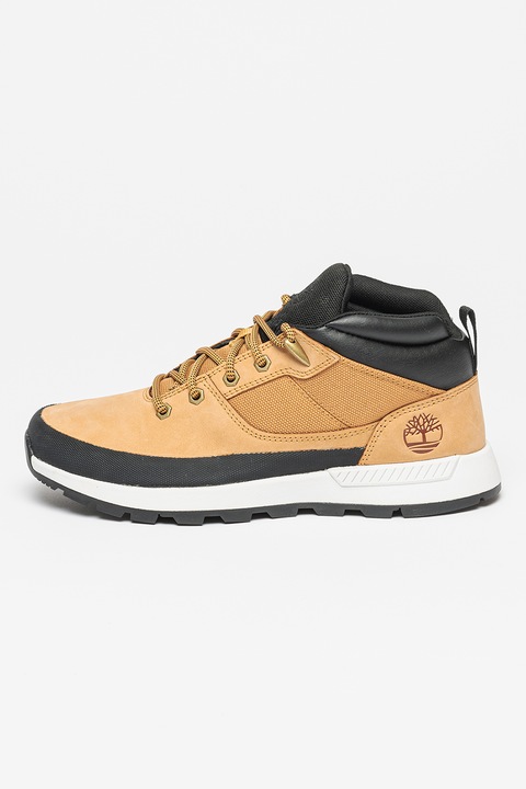 Timberland, Pantofi pentru trekking Sprint Trekker, Negru, Maro camel ...