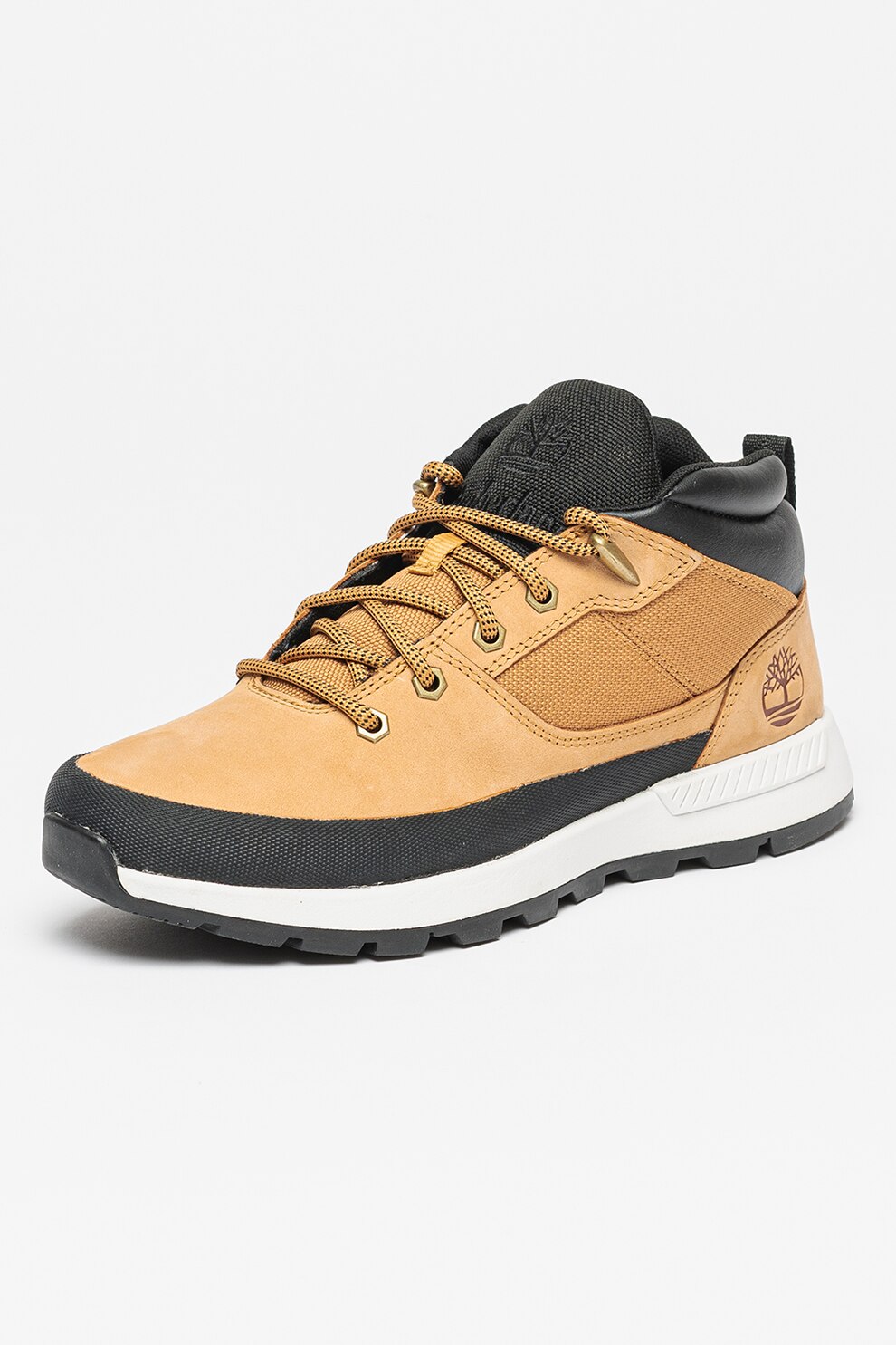 Timberland, Pantofi pentru trekking Sprint Trekker, Negru, Maro camel ...
