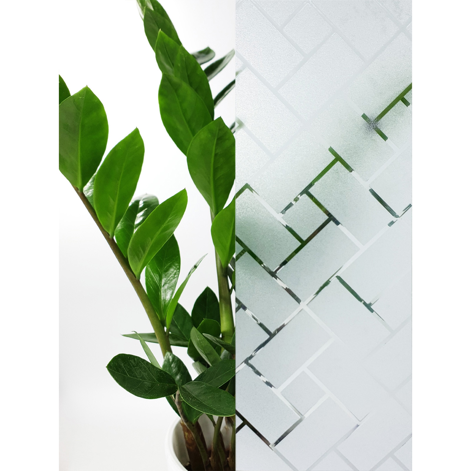 Folie geam sablare cu efect mat – static, 45 x 150 cm, DecoMeister ...