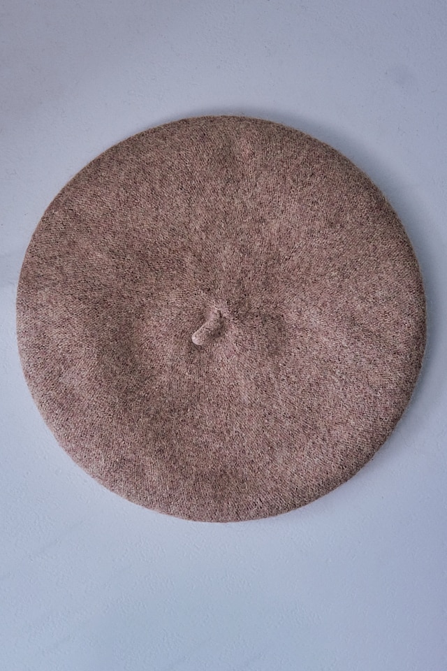 Basca dama French, de tip bereta, Roze, Diametrul 26 cm - eMAG.ro