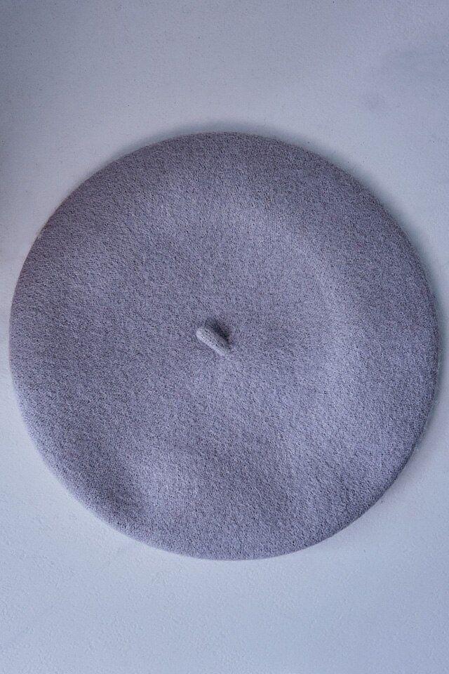 Basca dama French, de tip bereta, Gri, Diametrul 26 cm - eMAG.ro