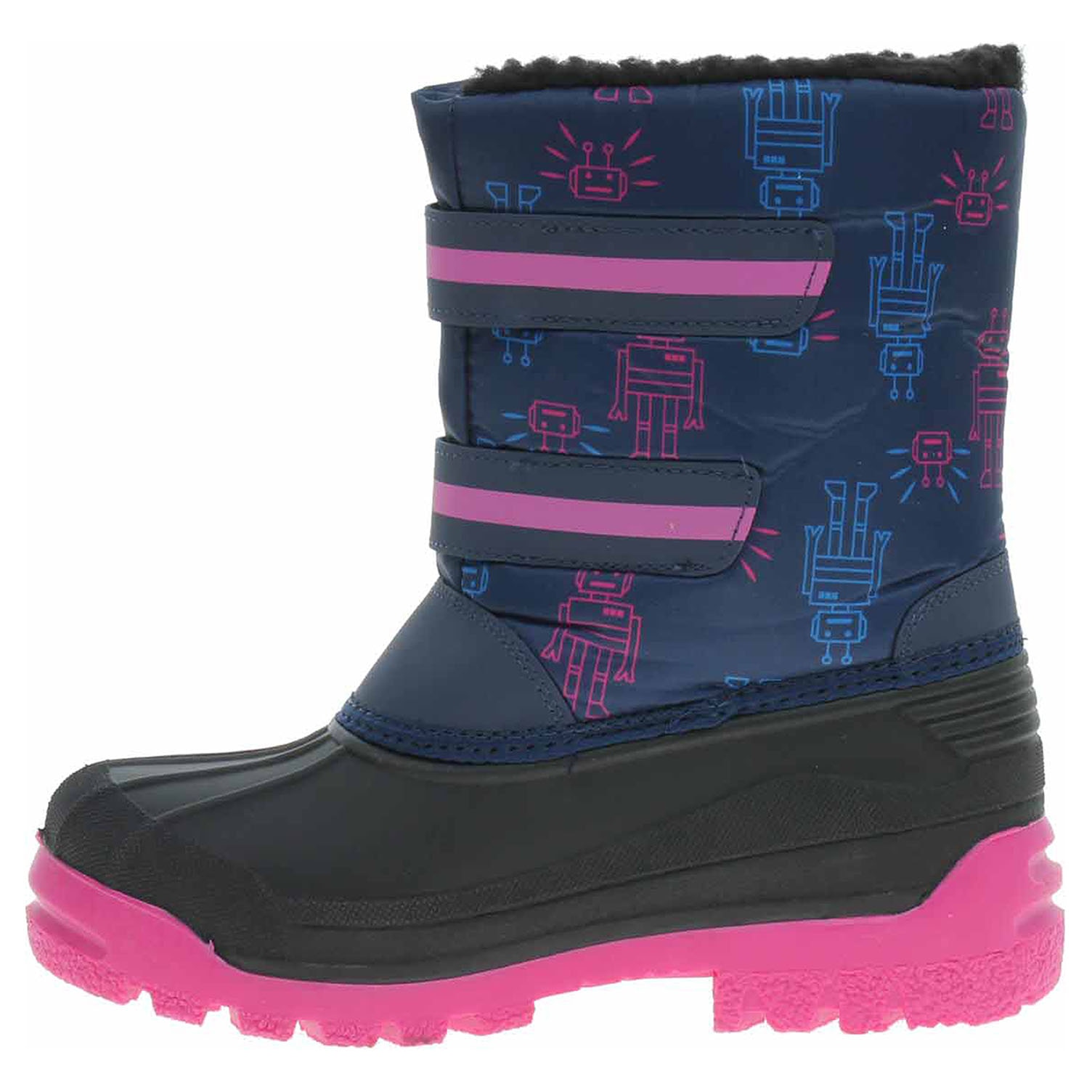 Cizme de zapada pentru fete Lee Cooper LCJ-23-44-44-2007K navy-fucsia ...
