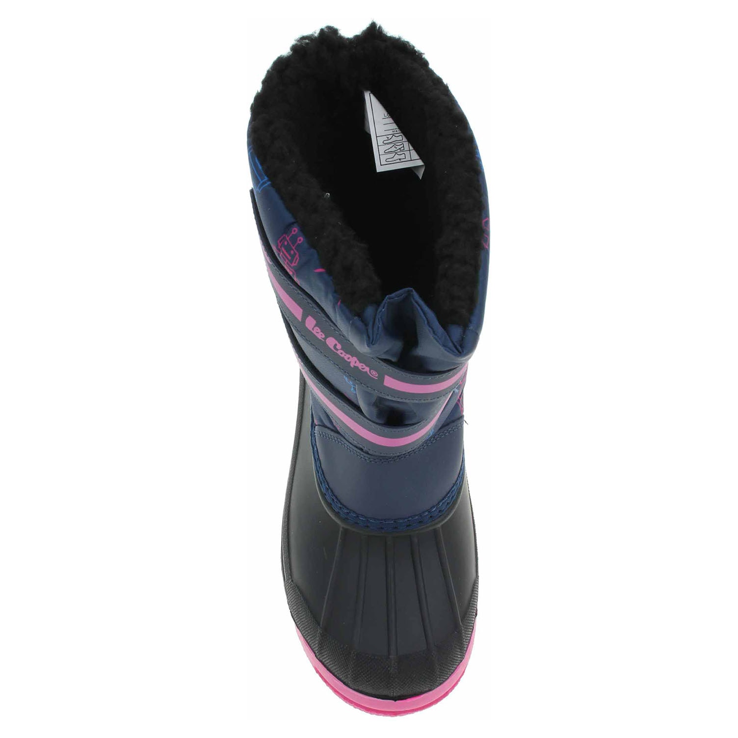 Cizme de zapada pentru fete Lee Cooper LCJ-23-44-44-2007K navy-fucsia ...