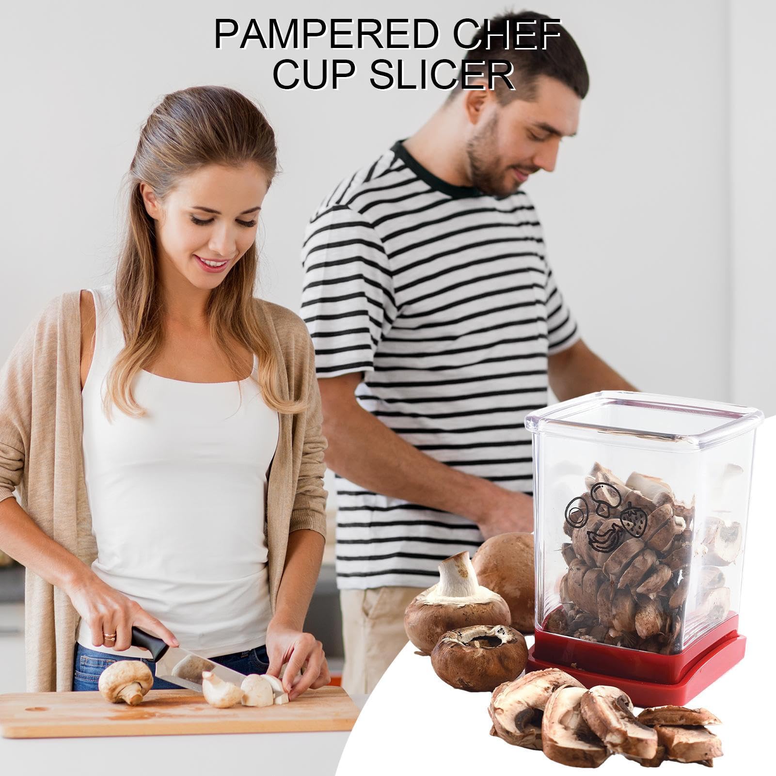 Feliator pentru fructe si legume, Inox, Alb/Rosu - eMAG.ro