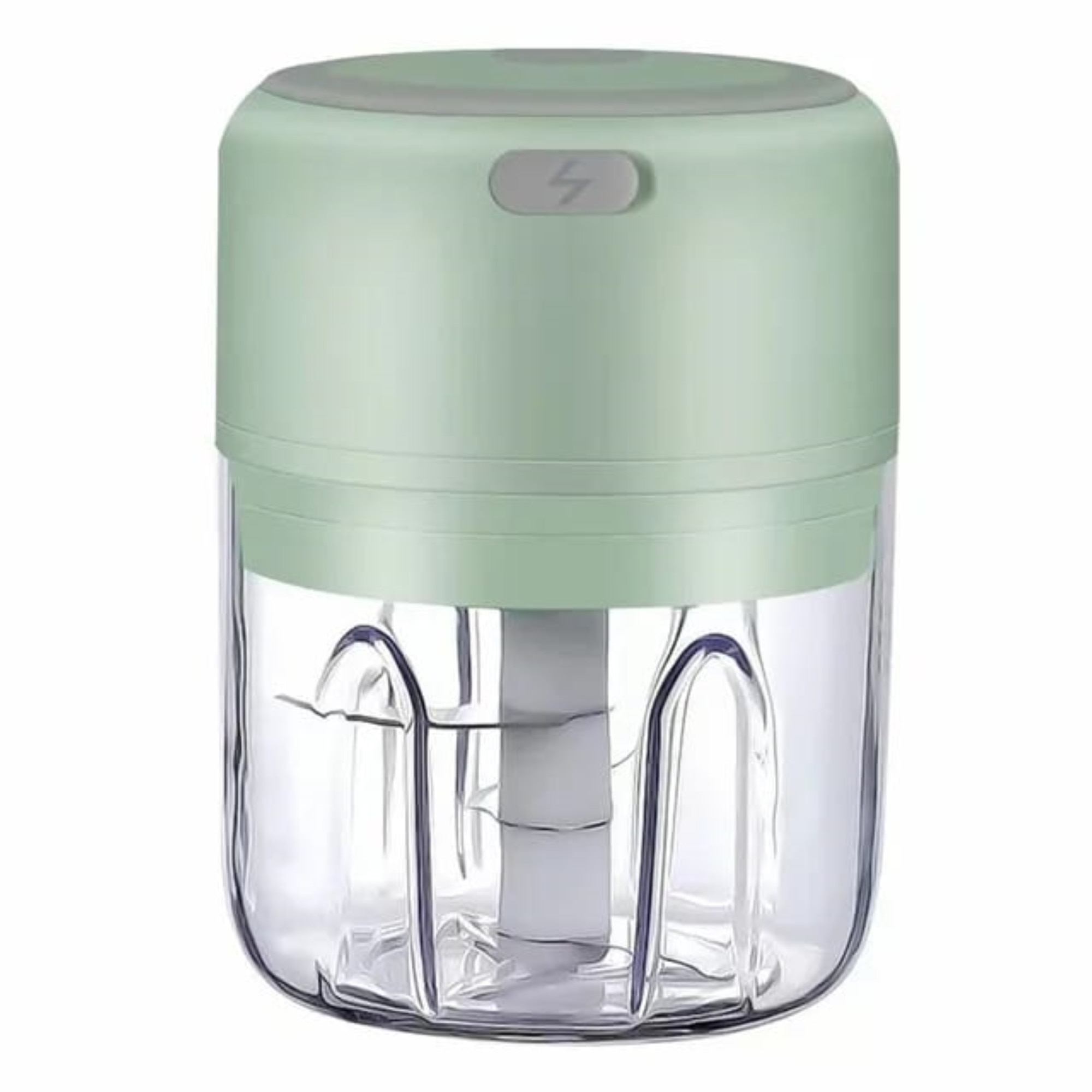 Mini tocator electric, 250 ml, 3 lame din inox, functionare fara fir ...