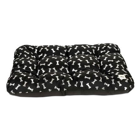 Perna pentru caini, Dogguru, Poliester, 70x100 cm, Negru - eMAG.ro