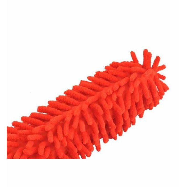 Pamatuf pentru praf, microfibra, maner telescopic, Portocaliu - eMAG.ro