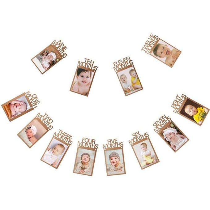 Banner foto pentru prima zi de nastere, KitsKap, Maro - eMAG.ro