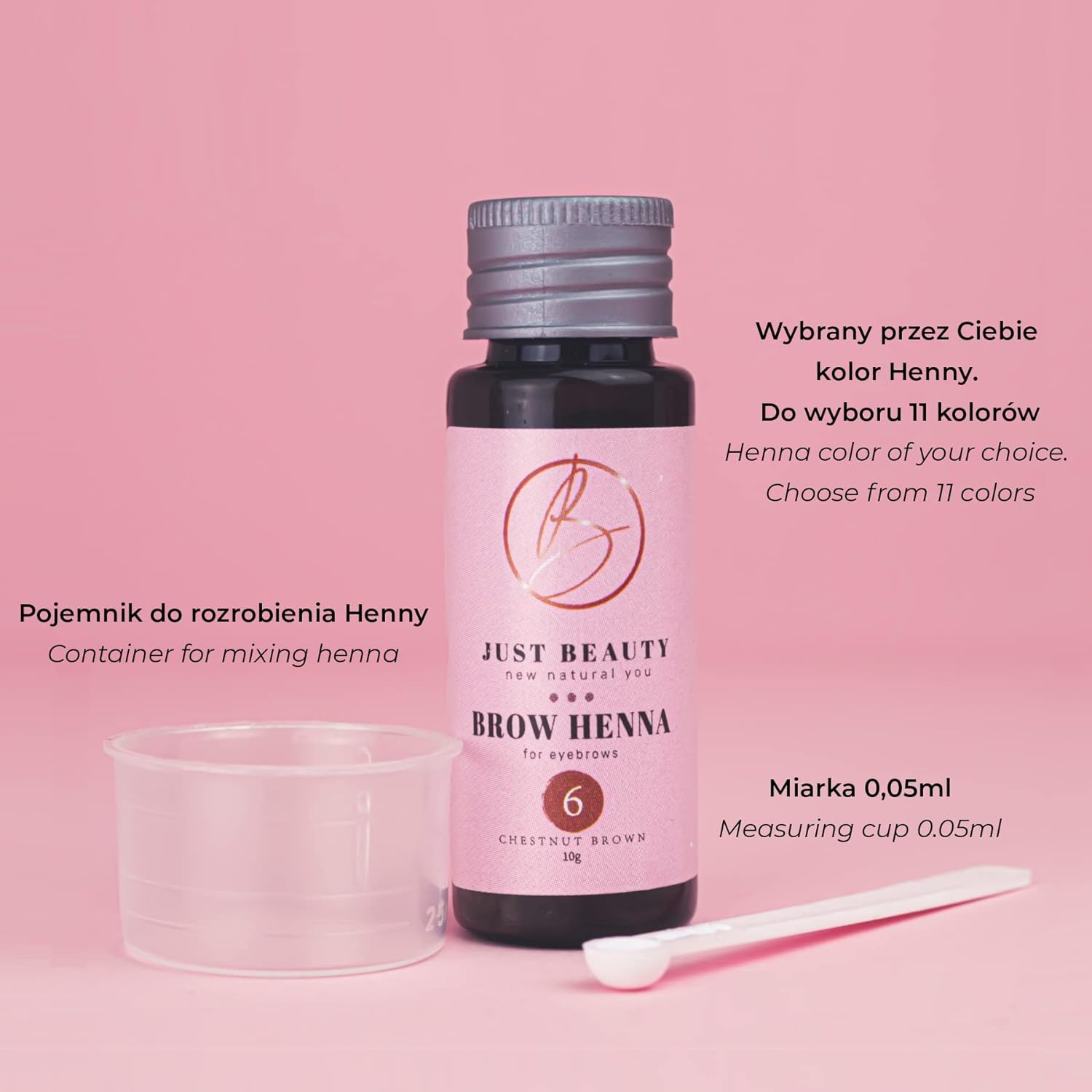 Just Beauty Henna Black No1 професионална боя за вежди - eMAG.bg