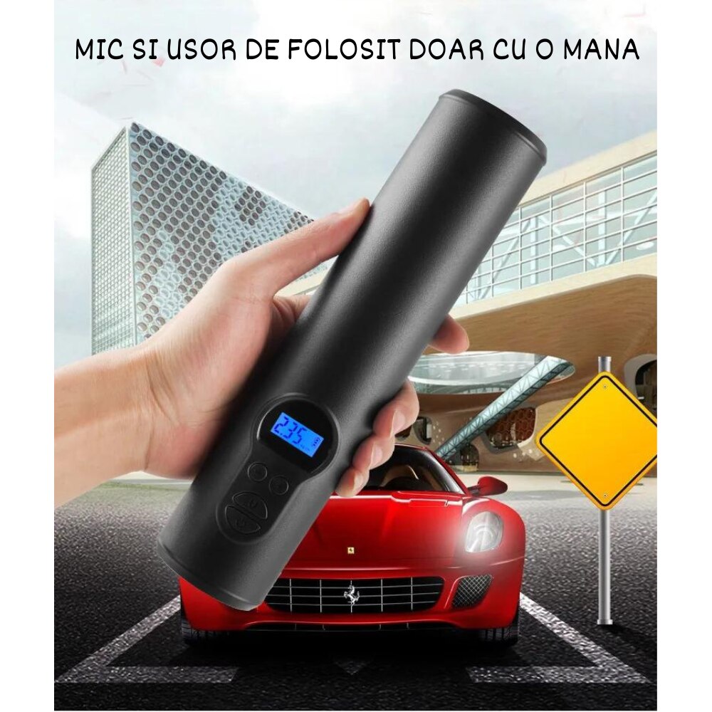 Compresor de aer multifunctional, portabil, de mici dimensiuni ...