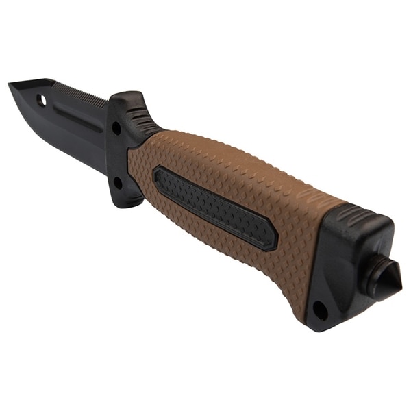 Cutit Militar cu amnar si ascutitor, 27.5 cm IdeallStore®, teaca ...