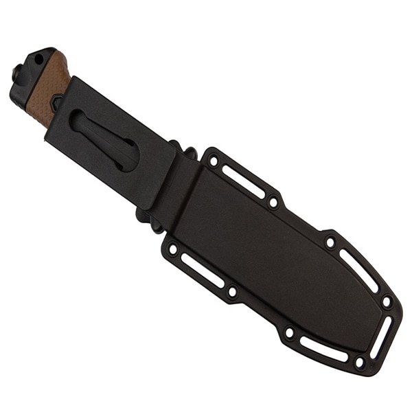 Cutit Militar cu amnar si ascutitor, 27.5 cm IdeallStore®, teaca ...