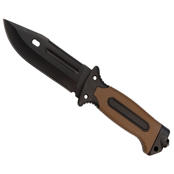 Cutit Militar cu amnar si ascutitor, 27.5 cm IdeallStore®, teaca ...