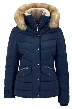 Geaca puffer de iarna, Tom Tailor, bleumarin, XXL - eMAG.ro