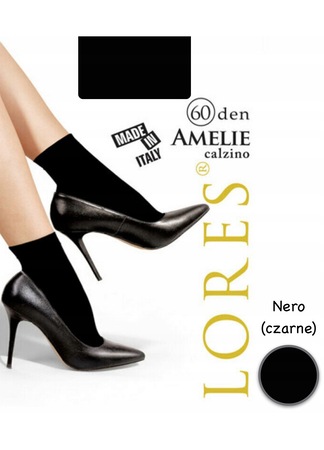 Ciorapi dama, Lores, Poliamida, 60 DEN, Negru - eMAG.ro