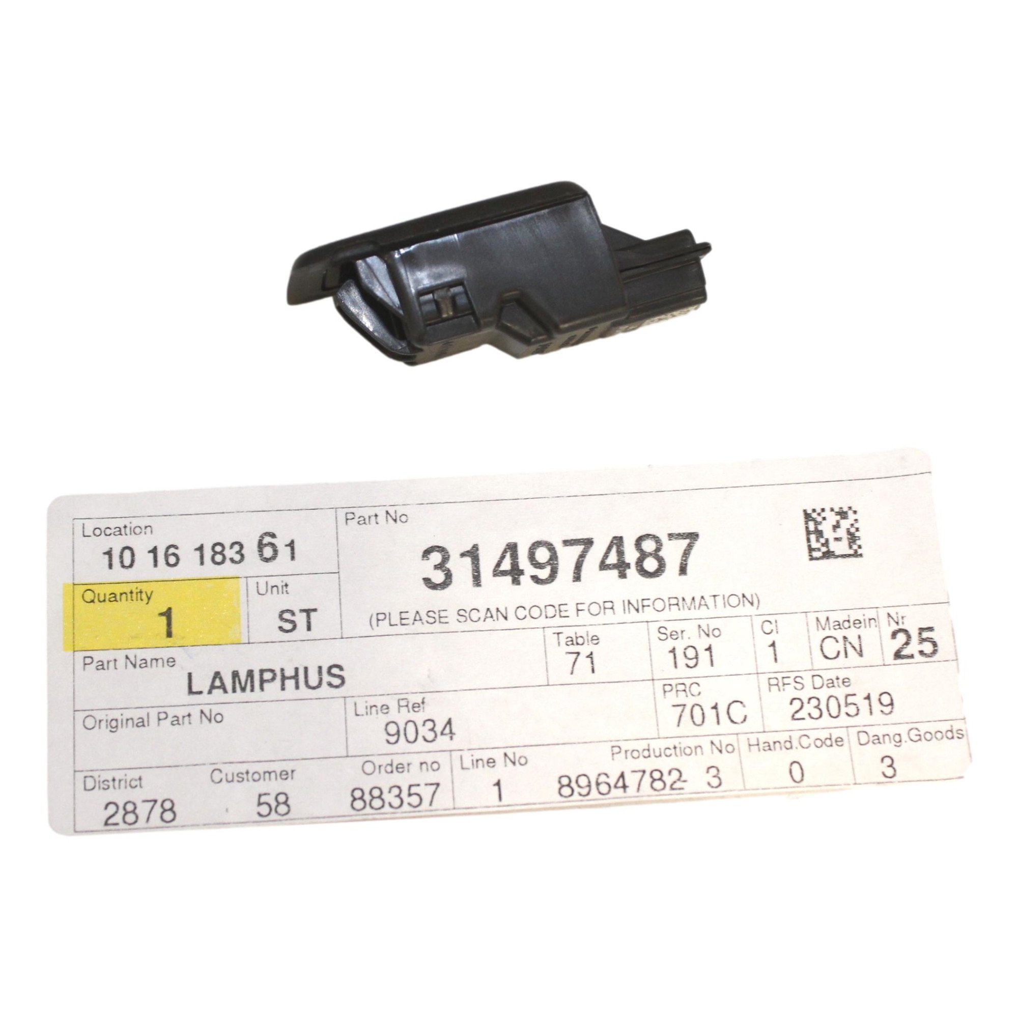 Lampa panou usi fata VOLVO XC40, Volvo, Negru - eMAG.ro