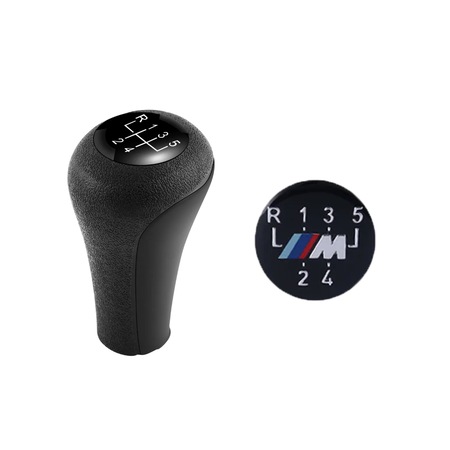 Топка за скоростен лост, гумен, BMW M-POWER 1 3 E30 E36 E46 E90 E91 E92 E93 E81 E82 E87 E88 ...