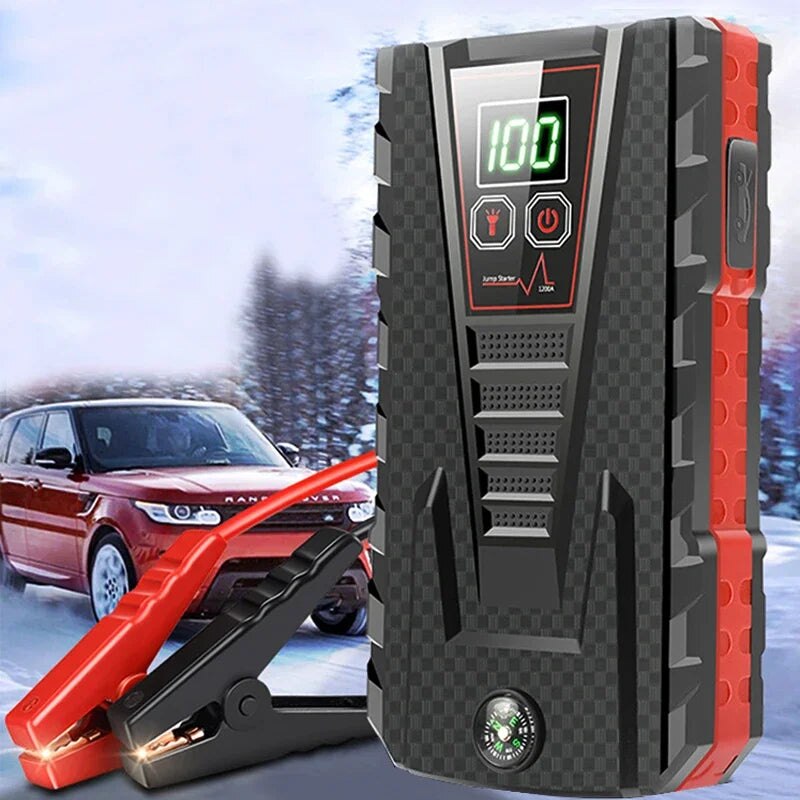 Starter auto, portabil, 22000 mAh, cutie de scule, 12 V, benzina diesel ...