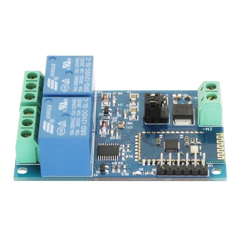 Modul releu 12v cu 2 canale si bluetooth OKY3036-1-12 - eMAG.ro