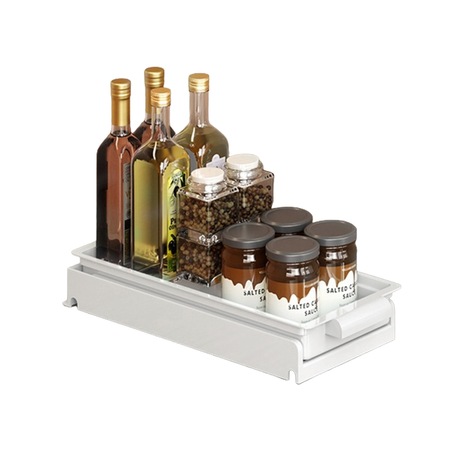 Raft pentru condimente de bucatarie, Senmase, Polipropilena, Alb - eMAG.ro