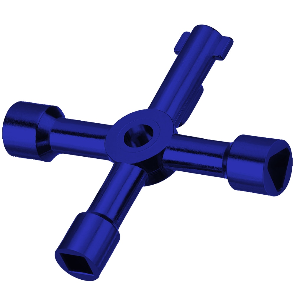 Cheie universala pentru tablouri electrice, Yefound®, 4-in-1, Metal ...