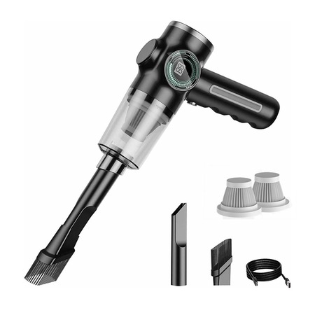 Mini aspirator auto, Senmase, USB, Negru - eMAG.ro
